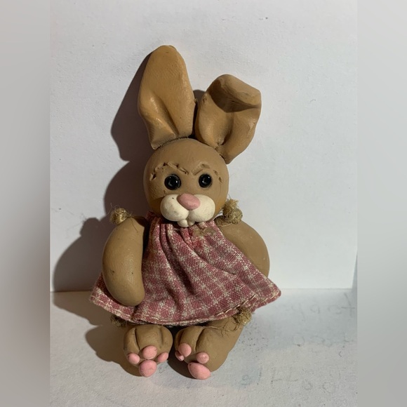 Art | Vintage 1994 Suzi Little Blessingminiature Handmade Clay Figurine ...